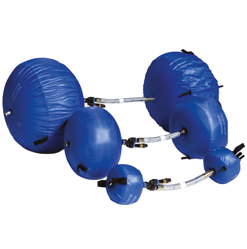 Double Inflatable Purge Bag System TAG PIPE 89-115mm Accessories for ...