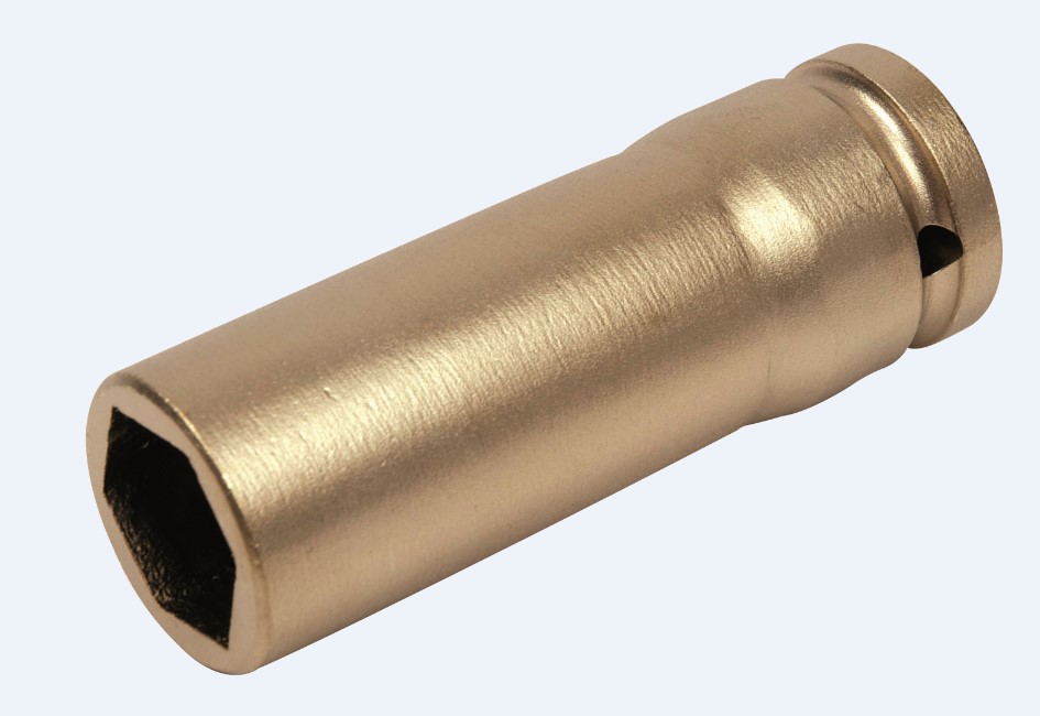 Non-sparking impact socket 6-point long 3/4'' Endres Tools Non Sparking ...