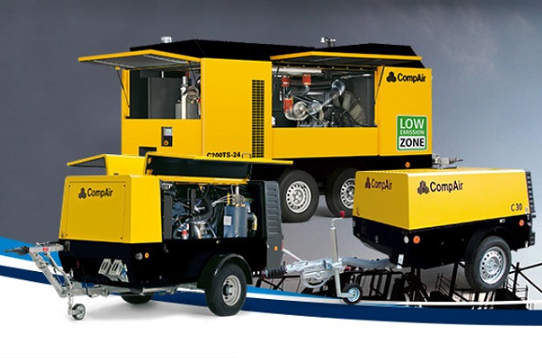 Мобилни компресори CompAir C серия Мобилни компресори Компресорно ...